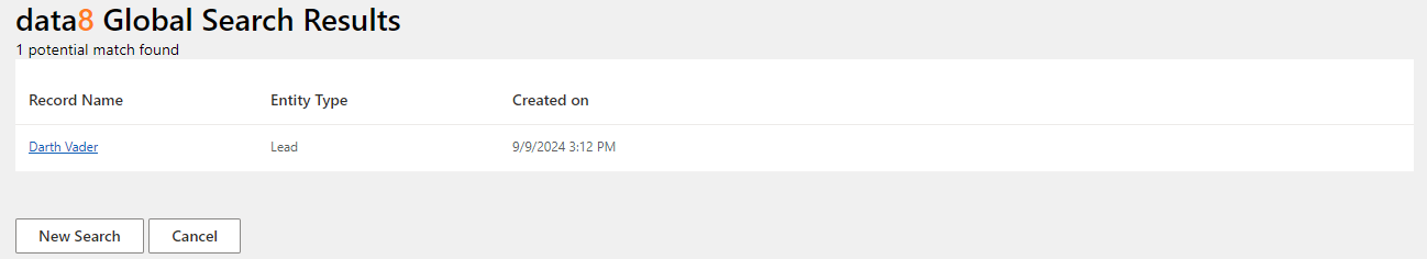 Duplicare Global Search | How-to Guides | Data8 Resources